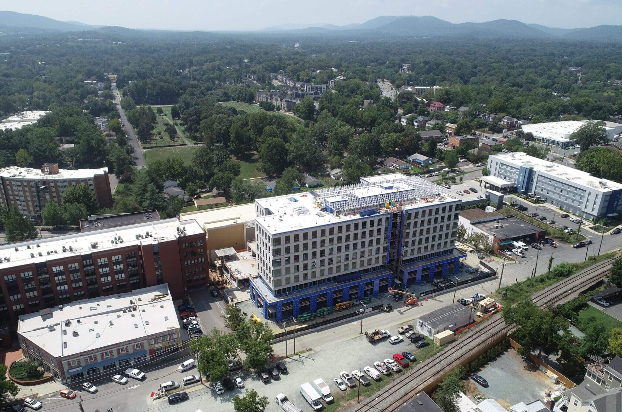 Apex Plaza: Building Sustainably with CLT - Offsite Construction Expo